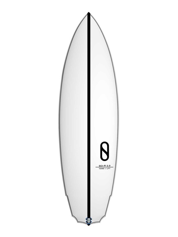 Slater Designs Sci-Fi 2.0 5'9" Futures Surfboard - LSC2-509-3-3WH ...