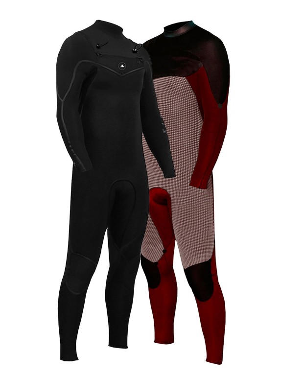 Zion Yeti 5/4/3 Chest Zip Wetsuit - ZYETI543CZST_1 - Surfers Lab