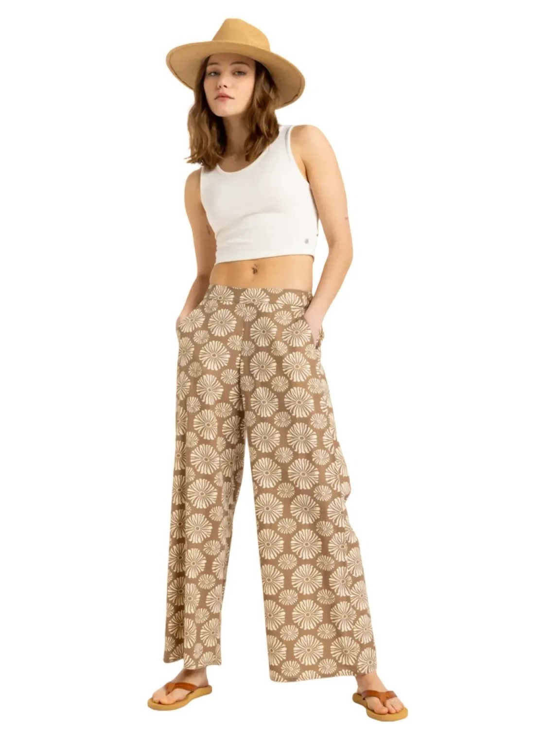 Roxy Midnight Avenue Slub Pants - ERJNP03637_589 - Surfers Lab