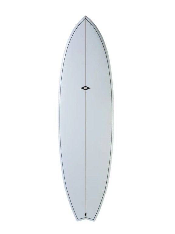 NSP Elements Fish 6'8" Surfboard - FSEL130608WH_7 - Surfers Lab