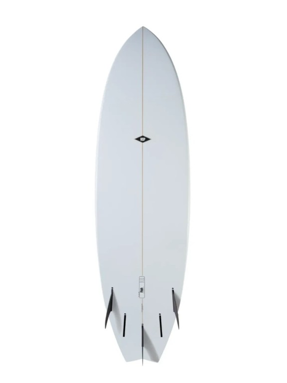 NSP Elements Fish 6'8" Surfboard - FSEL130608WH_7 - Surfers Lab