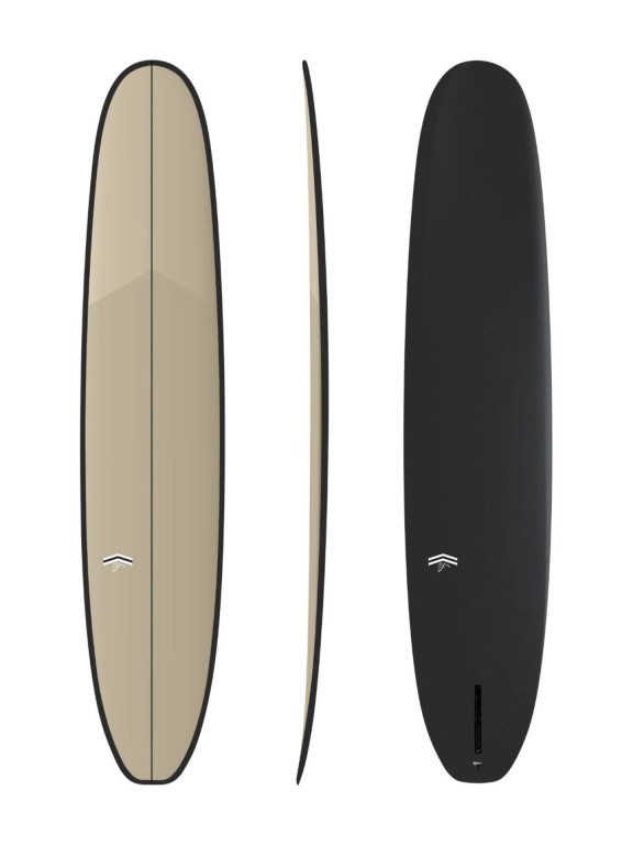Prancha de Longboard Slasher Pro Low 9'3" - Thunderbolt Black - CJND ...